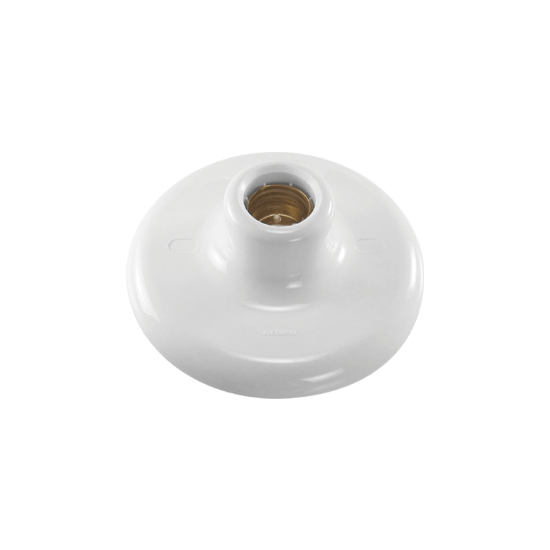 Bocal Plafon PP DC602 2A 250V 60W Branco Dicompel - Jurunense ...